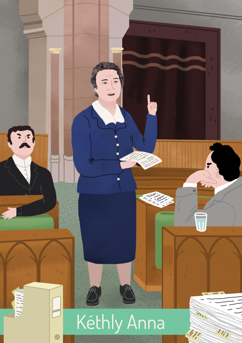 Nőnap 2020: Kéthly Anna – Emberség Erejével